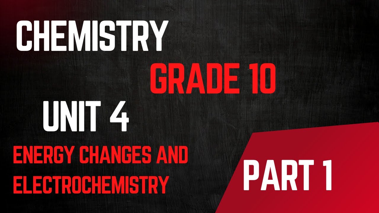 GRADE 10 CHEMISTRY UNIT 4 PART 1 IN AFAAN OROMOO - YouTube