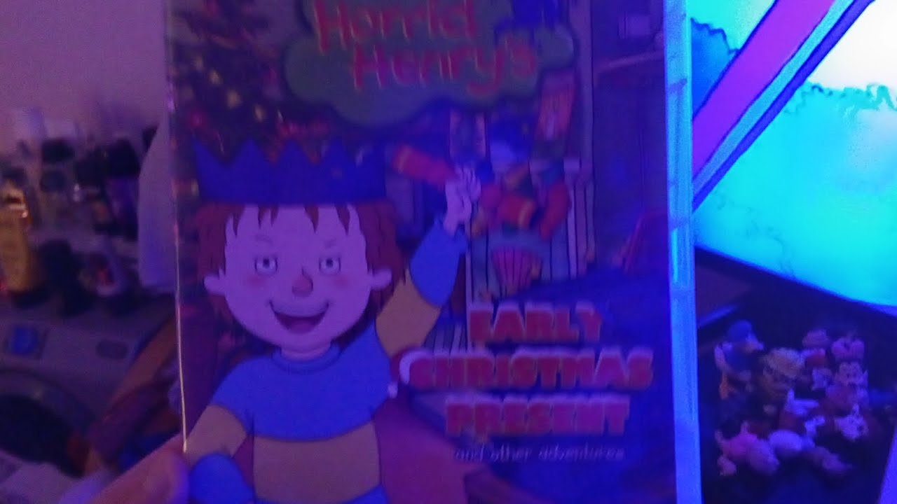 Horrid Henry's early Christmas present DVD menu - YouTube
