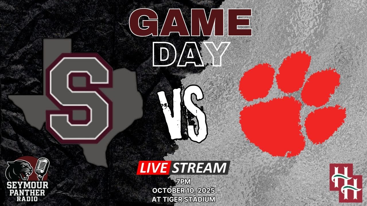 2025 Seymour Panthers vs Electra Tigers Friday Night Texas Varsity ...