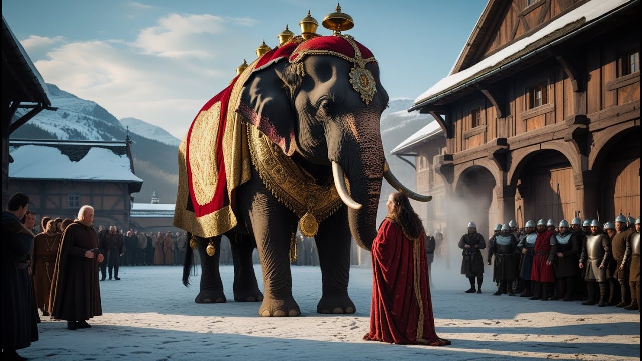 Elephant That Walked to Europe: Charlemagne's Royal Gift | History ...