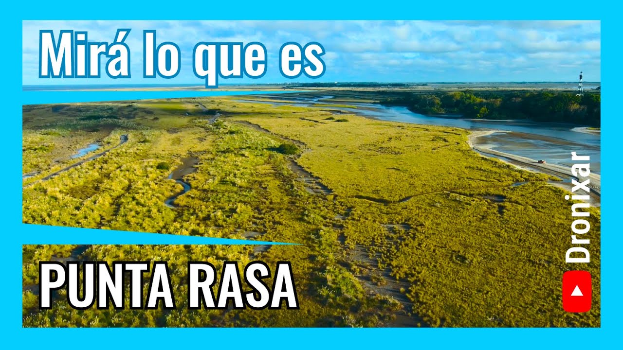 Explorando la frontera natural entre el Río de la Plata y el Océano Atlántico - Punta Rasa - 4K ...
