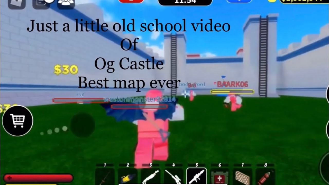 Og Flag Wars Old School Castle Map with your favorite OgCrowley - YouTube