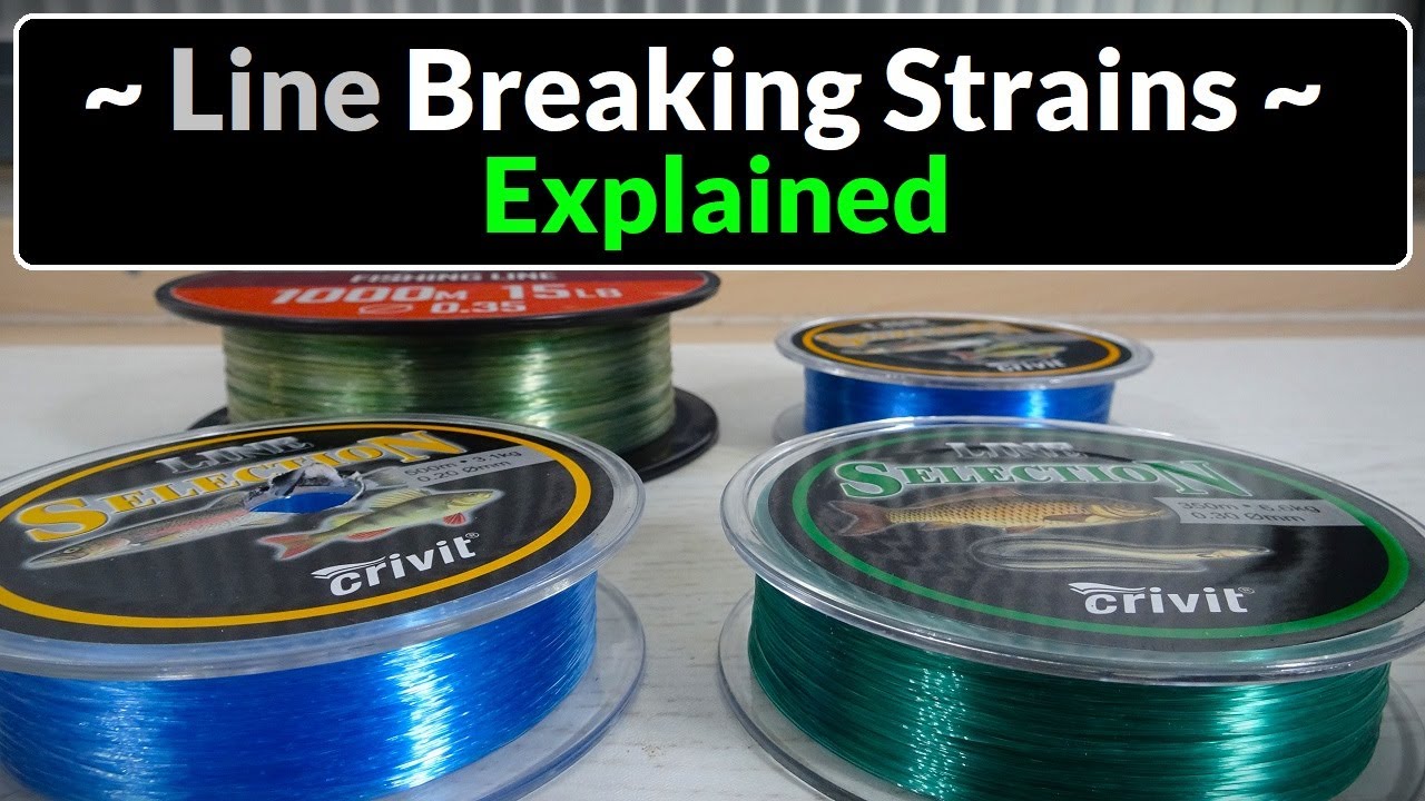 Course Fishing Line Breaking Strain Diameter Explained For Beginners