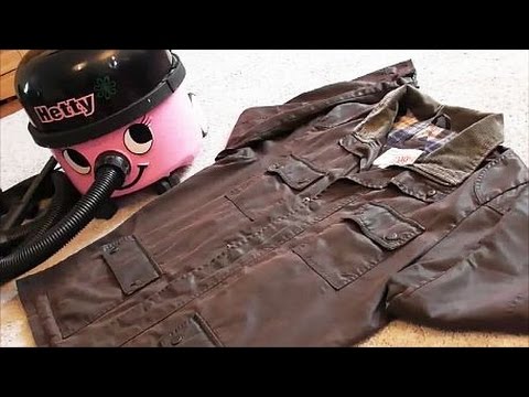 👠 WOMAN VACUUMING LEATHER JACKET ~ Numatic Vacuum Cleaner Demonstration ...