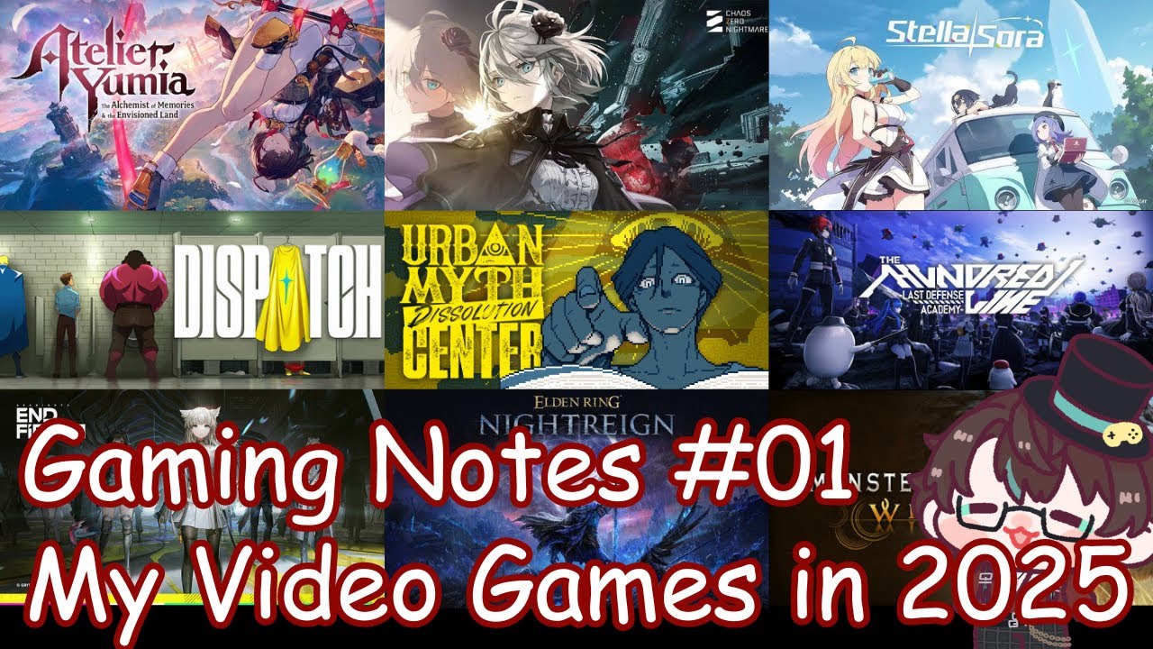 Gaming Notes #01 - My Video Games in 2025 - YouTube