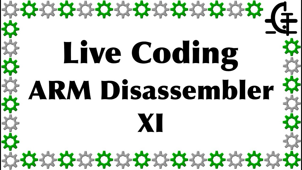Gerph's live coding - ARM disassembler (part 11). - YouTube