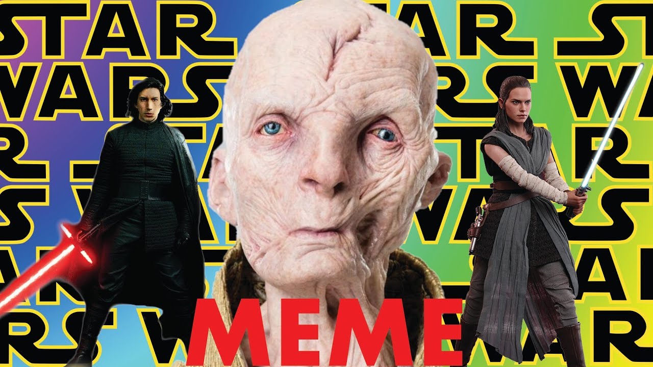 Star Wars Snoke MEME - YouTube