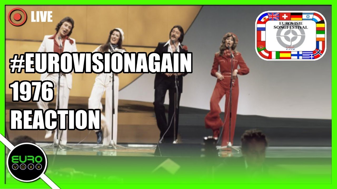 #EUROVISIONAGAIN: EUROVISION 1976 REACTION (LIVE) - YouTube
