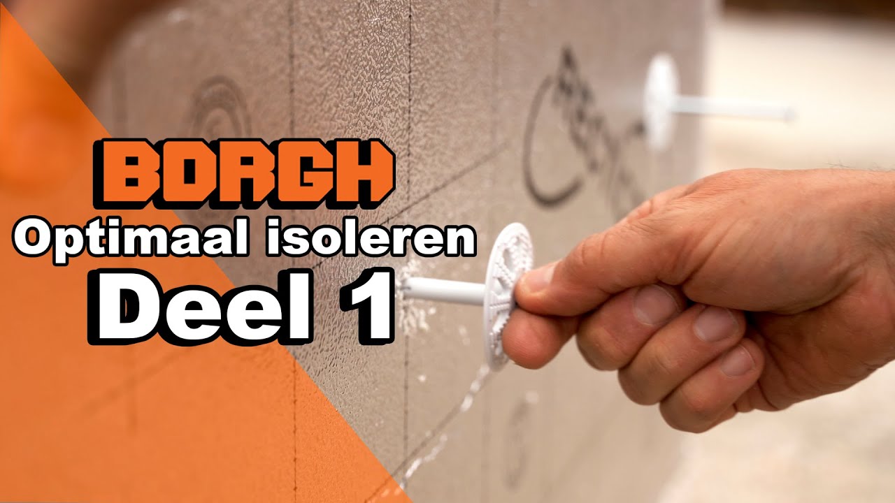 Harde Isolatieplaten Bevestigen aan de Muur | Optimaal Isoleren - YouTube