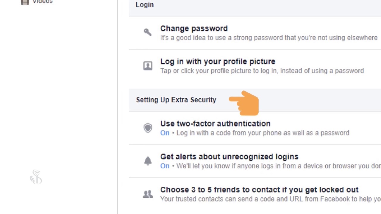 Facebook | Security and Login Setting | English Medium - YouTube