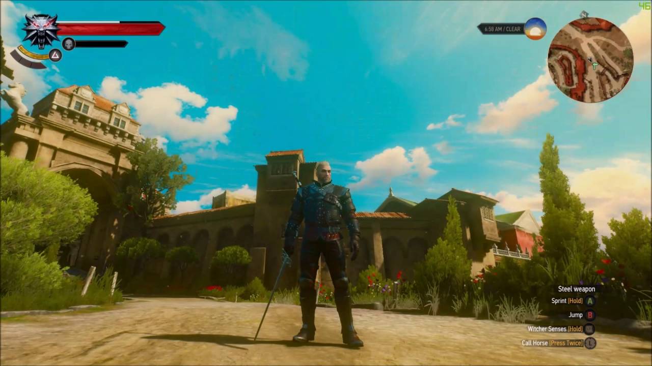 The Witcher 3 - Grandmaster Wolven (Wolf) Witcher gear. - YouTube
