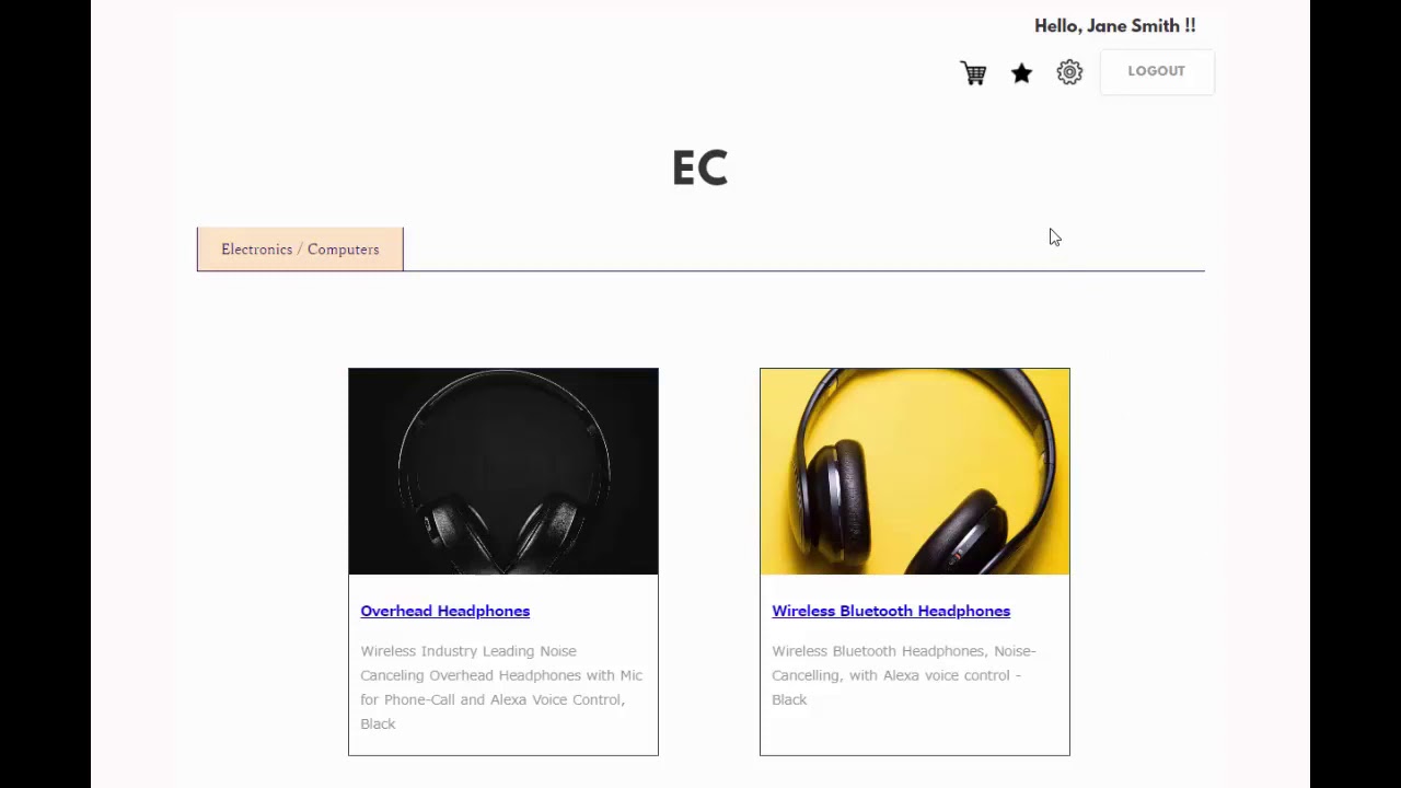 E-Commerce (Java - Spring Boot)【Sample】 - YouTube