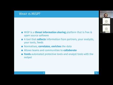 MISP Training Threat Intelligence Introduction for Analysts and ...