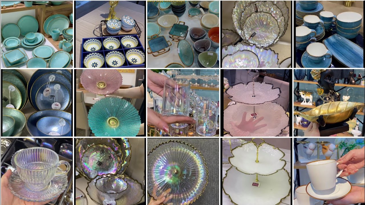 Fancy & Stylish Kazakhstan Crockery items part#1 Lovely Decorative ...