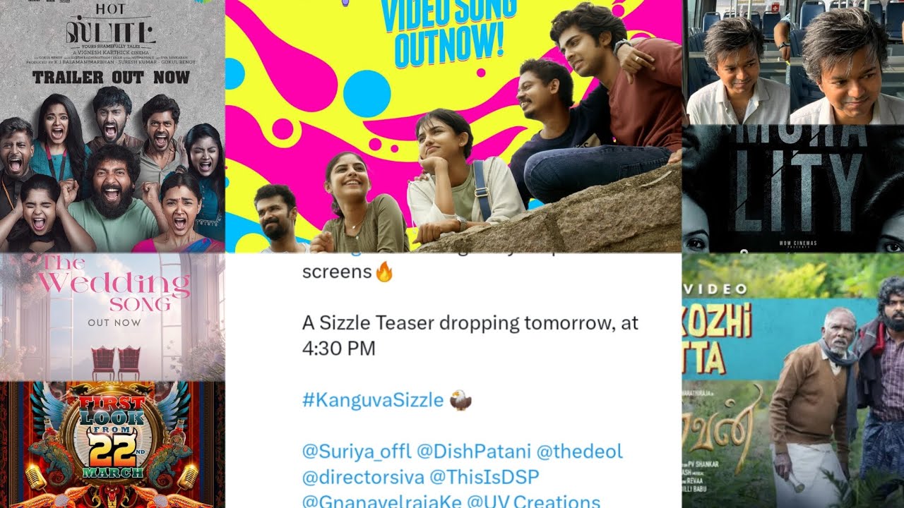 soothu kavvum 2, kalvan song, kanguva teaser, oh beem bush song, hot ...