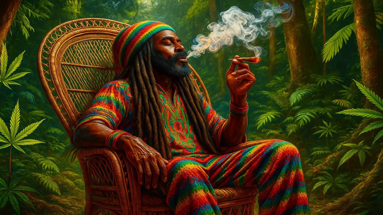 🌴 RASTA IN THE JUNGLE 💨 | Deep Roots Reggae Mix 2025 🔥 Vibes, Smoke ...