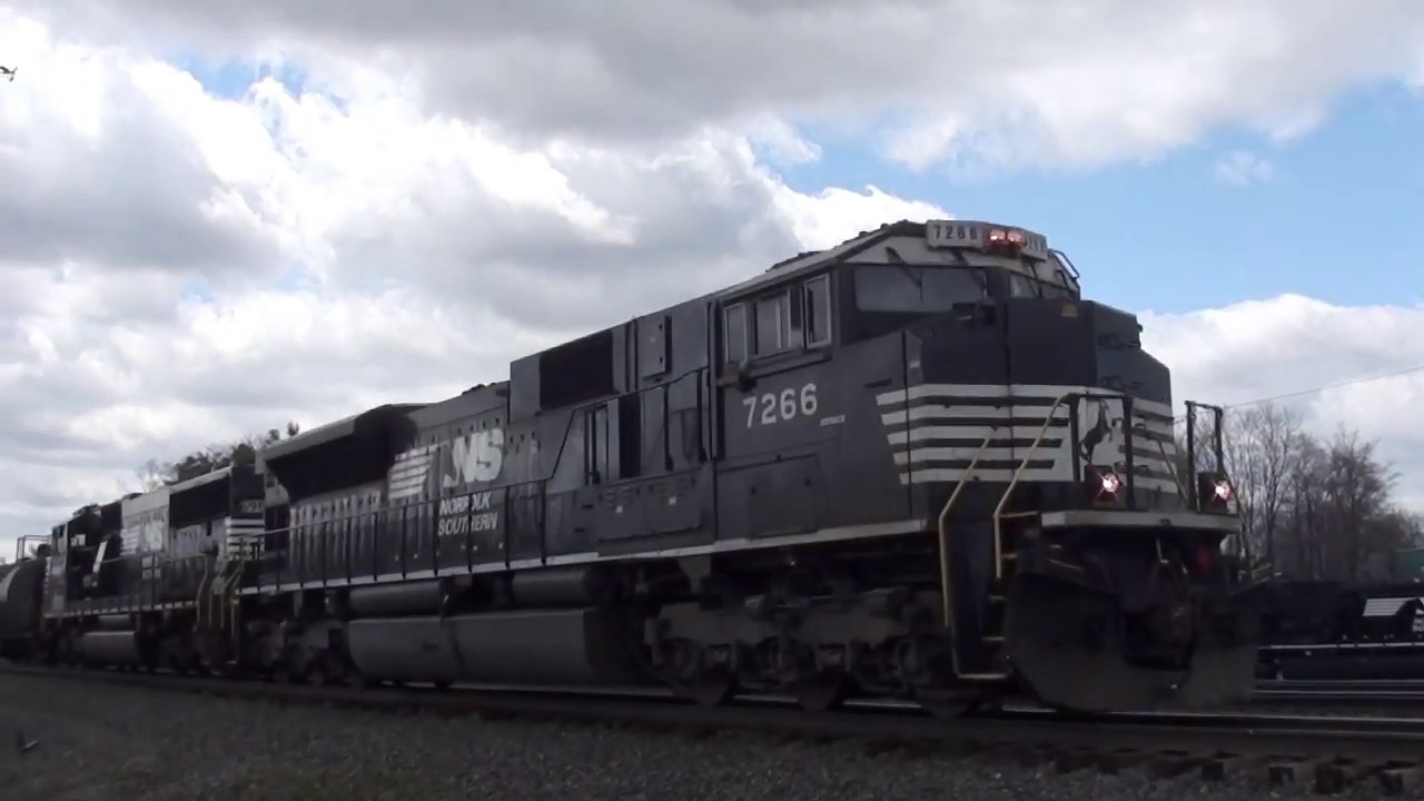Spring Time Along NS's Pittsburgh Division (Ft. the Virginian Heritage ...