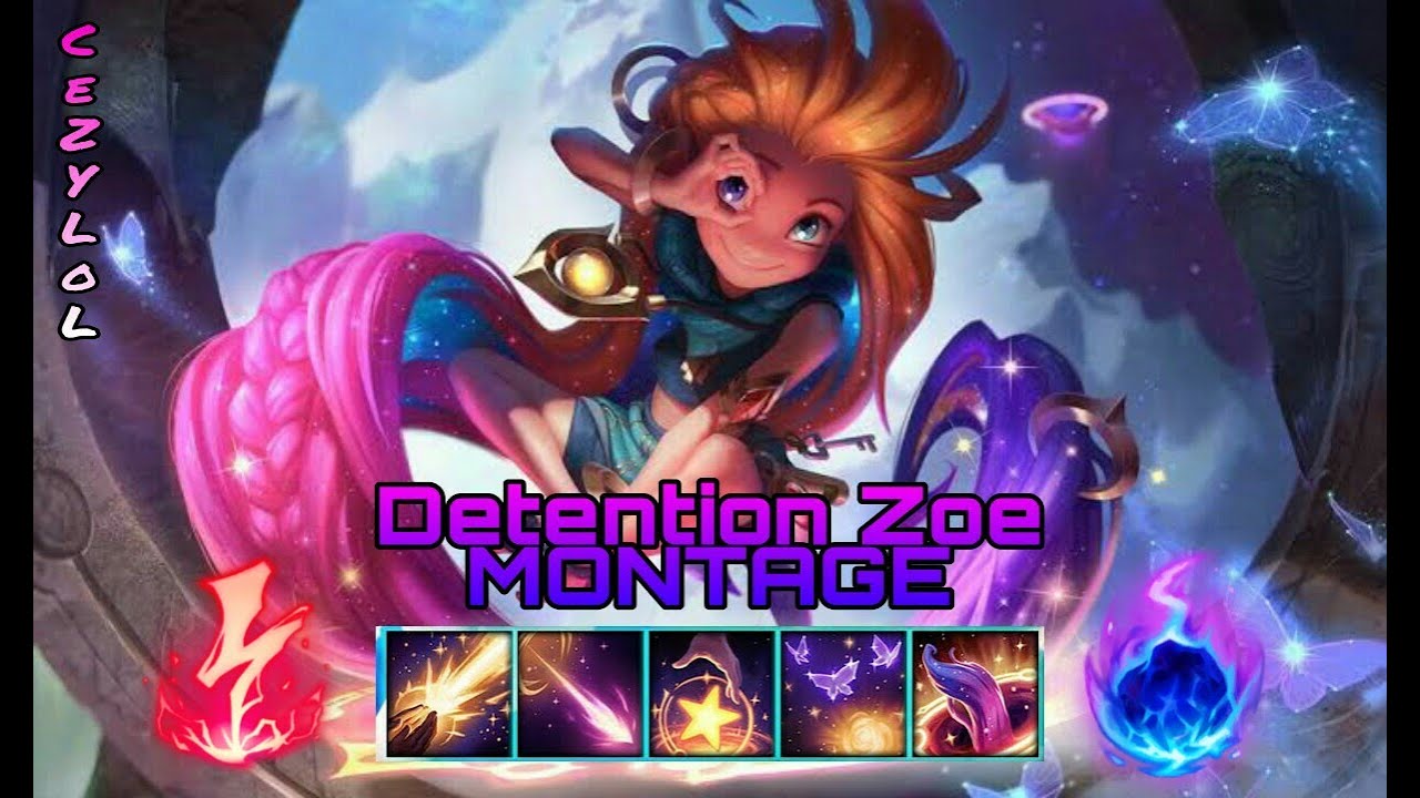 Detention Zoe MONTAGE [NA] | Cezy LOL - YouTube