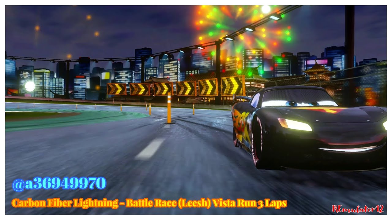 Cars 2 The Video Game | Carbon Fiber Lightning - Battle Race (Leech ...
