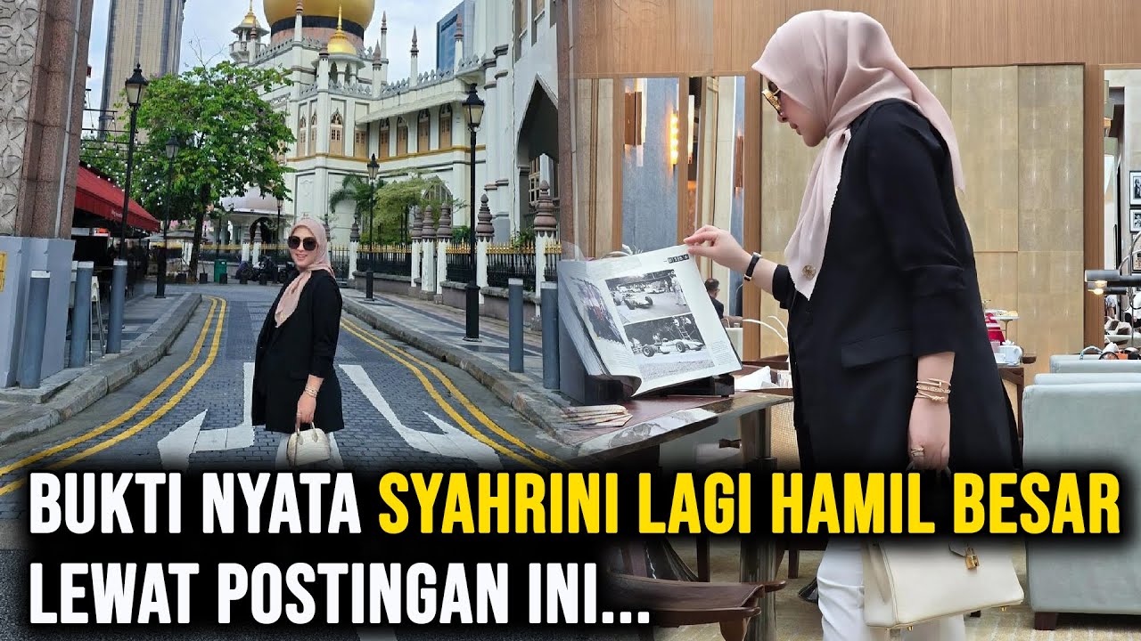 Bukti Nyata Syahrini Lagi Hamil Besar Lewat Postingan Ini - YouTube