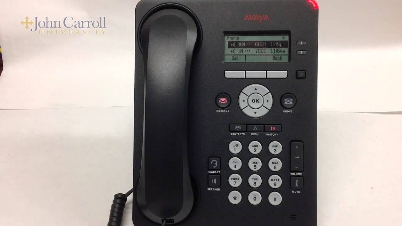 Redial Soft Key Option - Faculty Phone Tutorial - YouTube