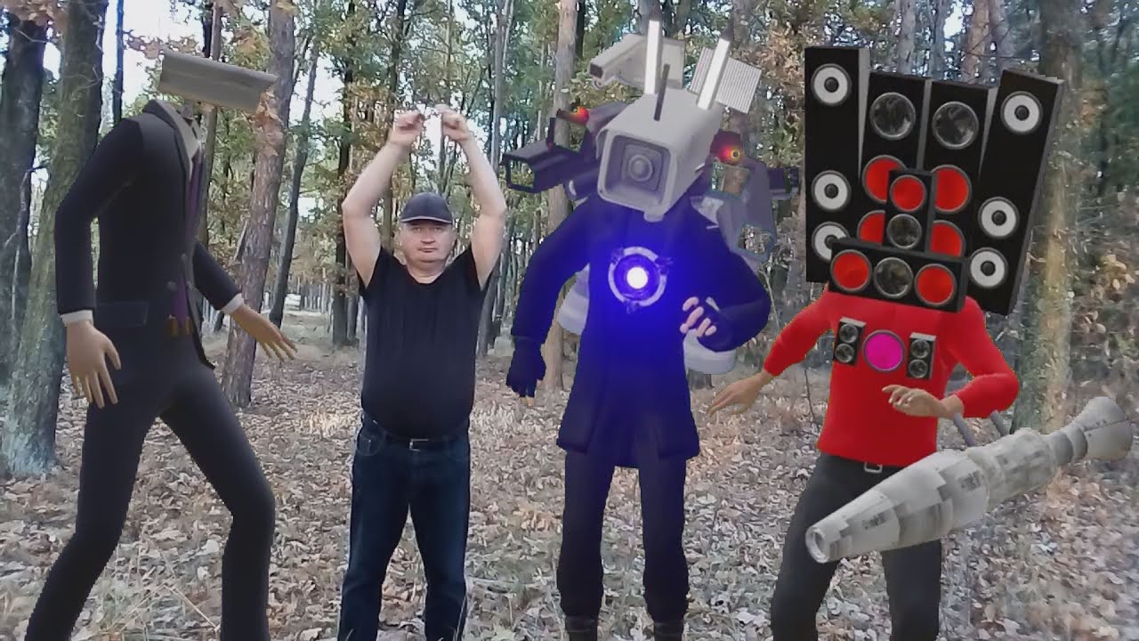 I Met Some Monsters in the Woods. Cameraman Titan, Speakerman ...