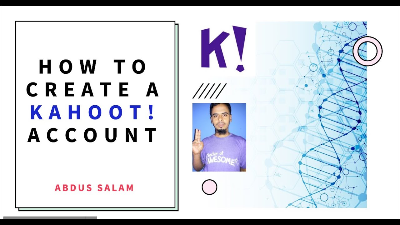 Create a Kahoot! Account - YouTube
