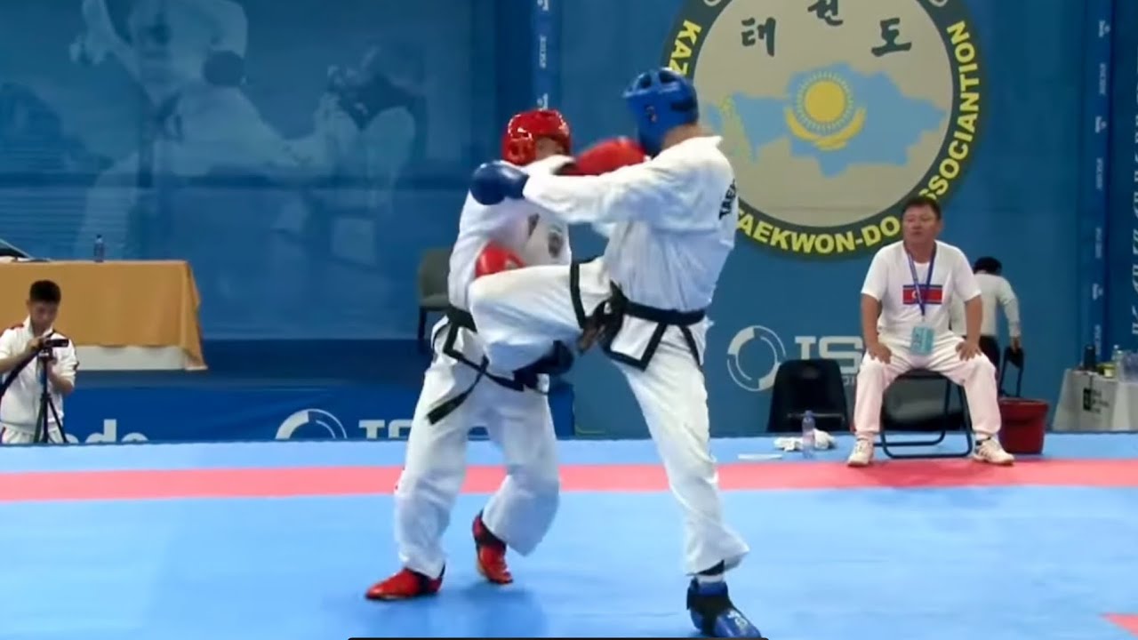 Male Sparring 78kg (🔵Russia vs DPRK🔴)TAEKWON-DO ITF WORLD CHAMPIONSHIPS ...