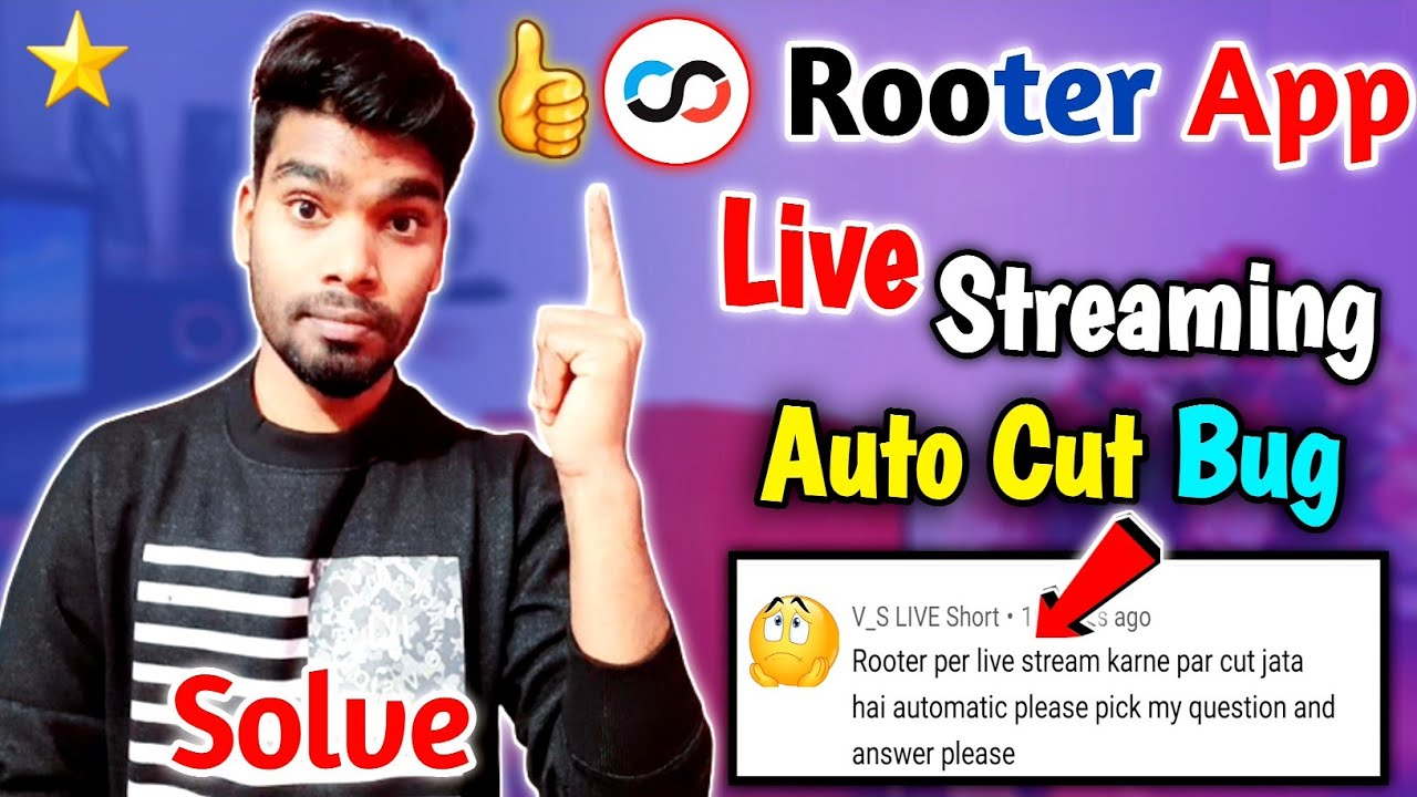 Rooter App Auto Cut Close Problem Fixed !! rooter app Auto Cut issue ...