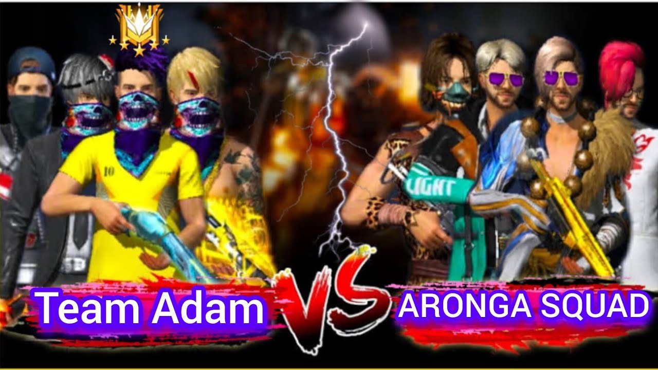 Team Adam Guild vs ARONGA SQUAD Guild 4vs4 custom challenge💪 ...