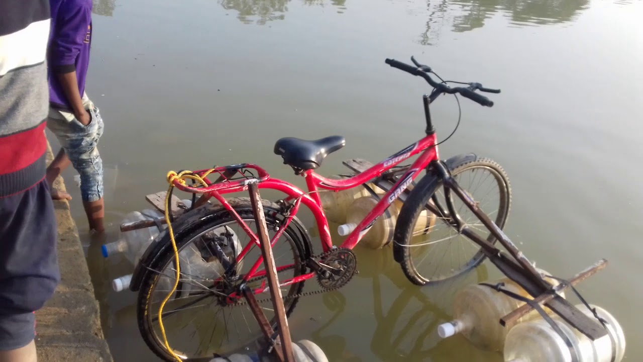 Amphibious Bike (Water Cycle) - YouTube