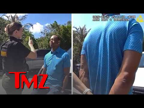 Tiger Woods DUI Body Cam Shows Golf Legend in Handcuffs | TMZ Sports