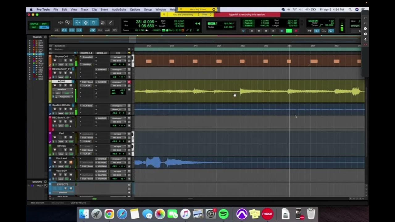 Pro Tools Tutorial: Time Aligning with the Flex Tool (Acoustic Guitar) - YouTube