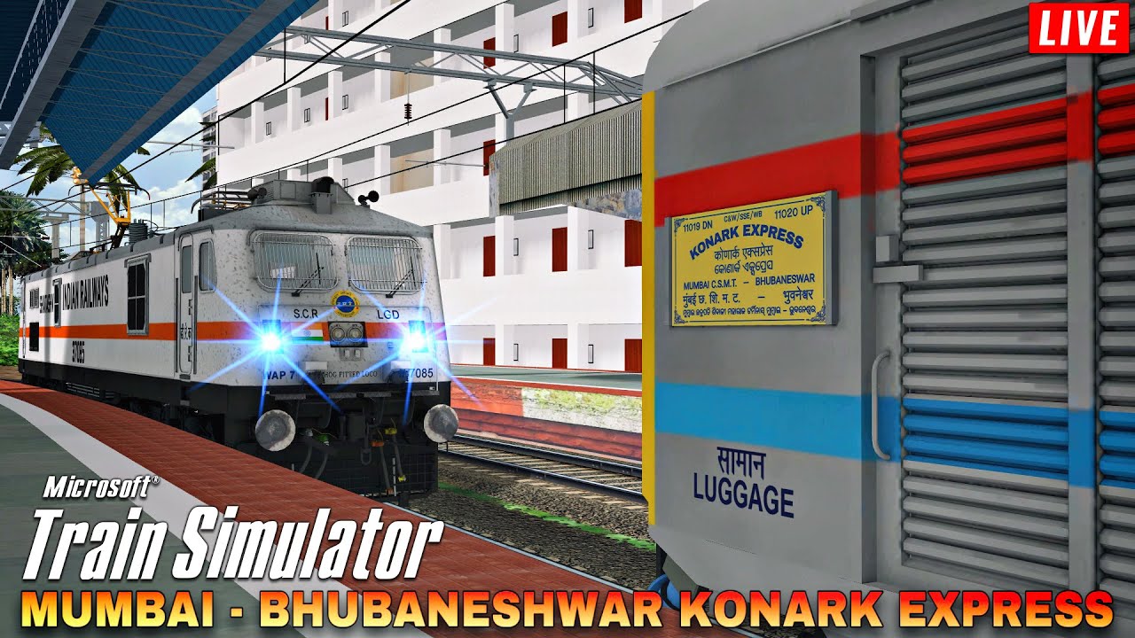 Mumbai To Daund Journey in 11019 Konark Express • Indian Train ...