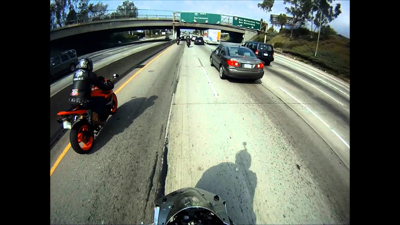 Redline Bikerz Annual Stunt Ride (pt1) - YouTube