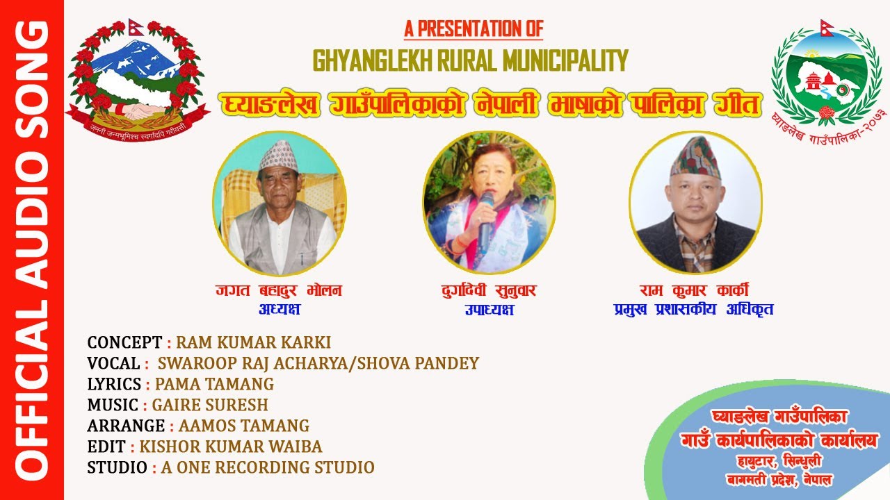 Nepali Palika Song ॥ Swaroop Raj Acharya - Shova Pandey ॥ Ghyanglekh ...