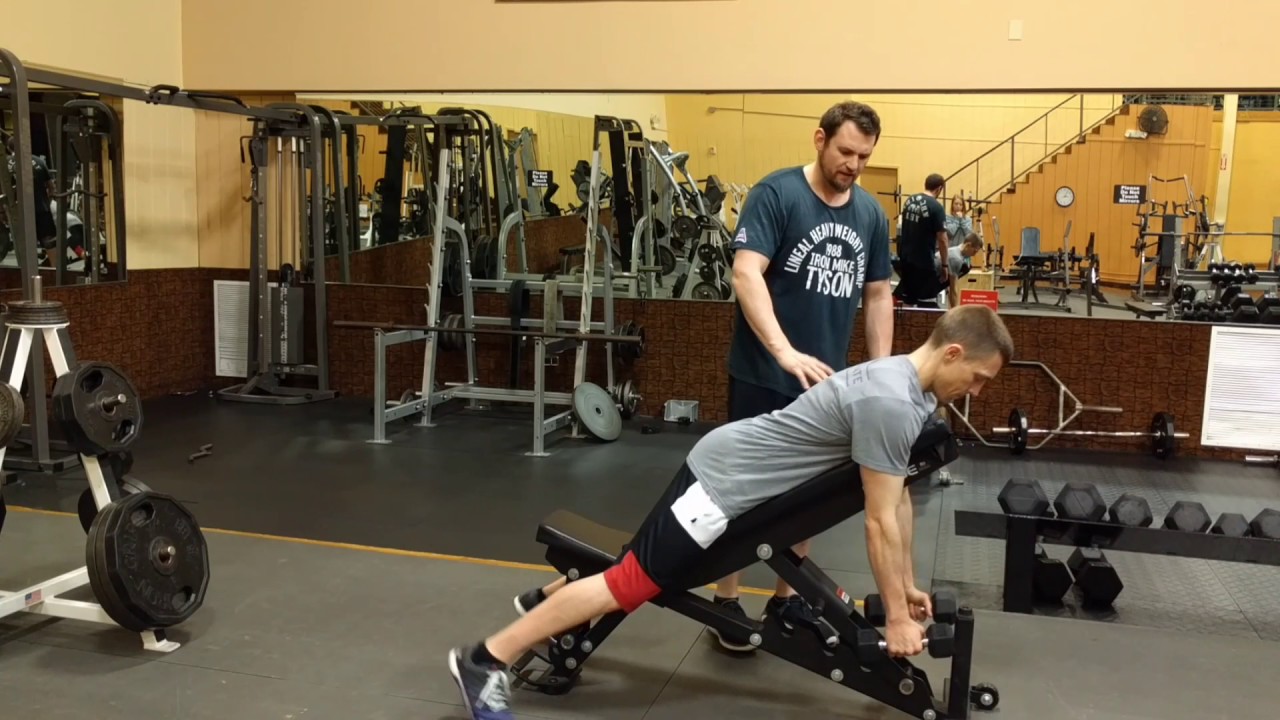 Chest Supported Prone Reverse Fly - Nutrient Health & Fitness - YouTube