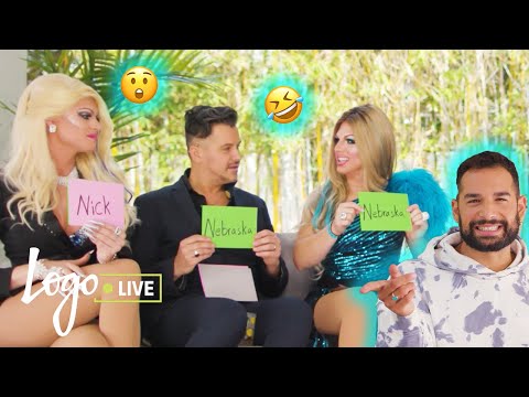 Let's Play A Love Game w/ Drag Race's Derrick Barry & Partners Nick ...