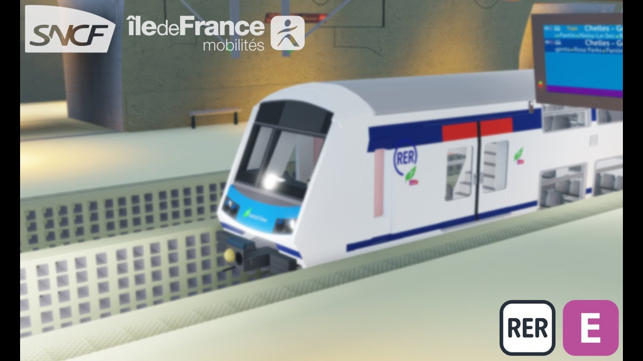 RER E - 1 - YouTube