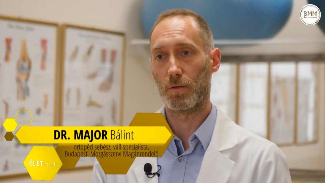 Hogyan segít a vállgyógyász? -Dr. Major Bálint az Életmódi műsorban ...