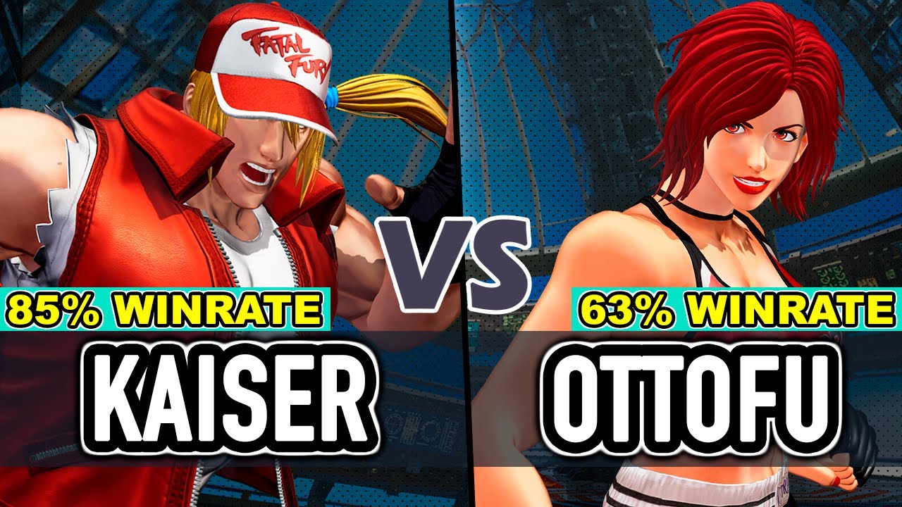 KOF XV KAISER (Kyo/Terry/Ryo) vs OTTOFU (Andy/Vanessa/Clark) - YouTube