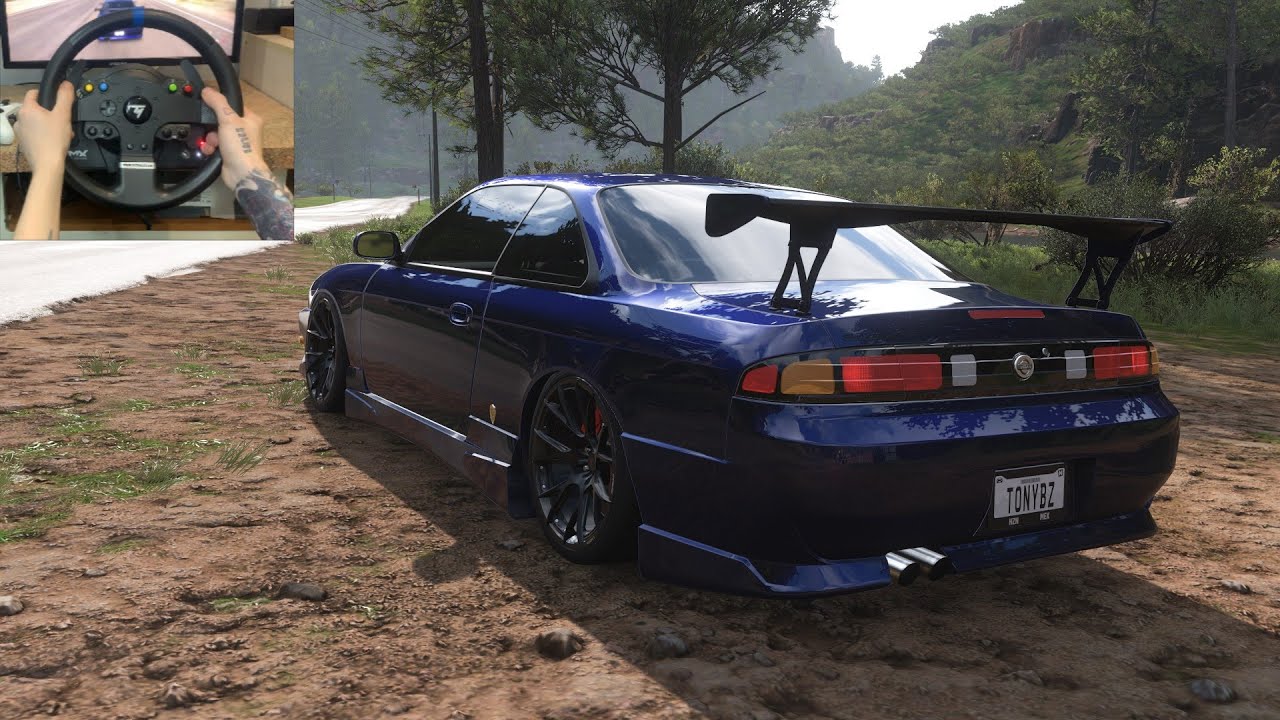800HP Nissan Silvia S14 - Forza Horizon 5 Steering Wheel Gameplay - YouTube