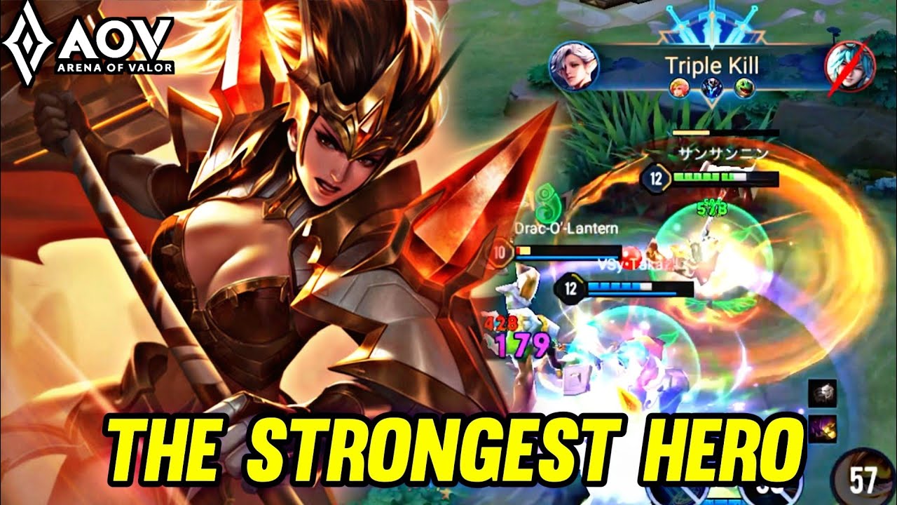 AOV : TAARA GAMEPLAY | THE STRONGEST HERO - ARENA OF VALOR ...