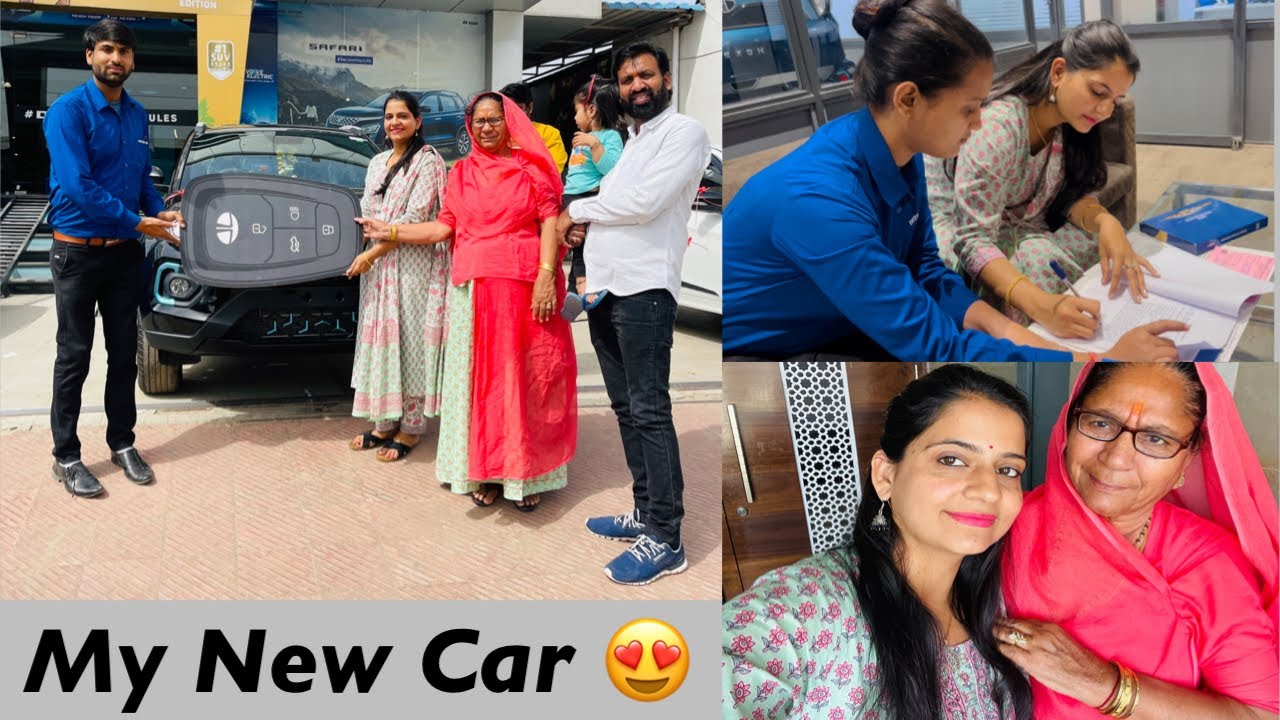 Yeeee Finally Meri Car Aa Gyi // My First Car // Shobha Baisa - YouTube