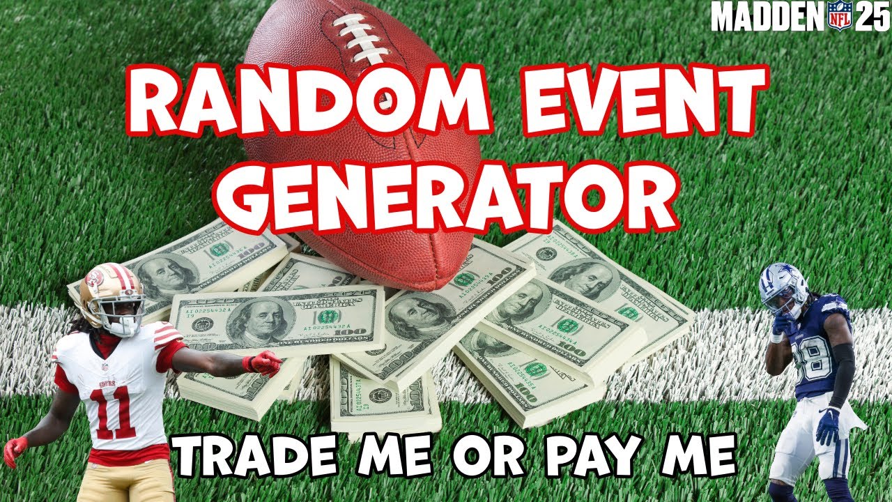 Madden 25 Random Event Generator - YouTube