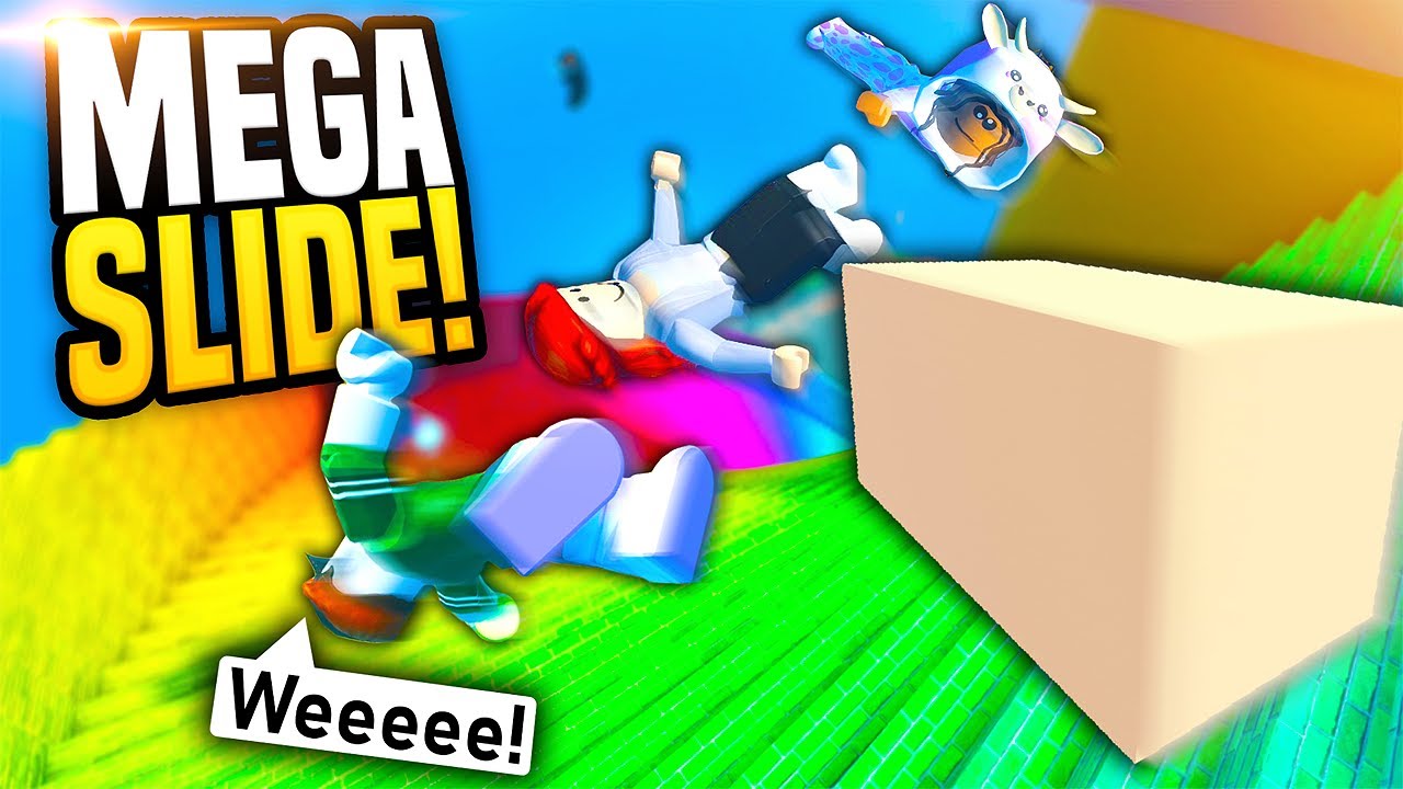Roblox VR Hands - PUSHING Players Down The MEGA SLIDE (Ragdoll Sim ...