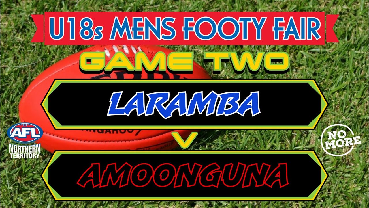 2025 Footy Fair - Mens U18s Game Two: Laramba v Amoonguna - YouTube