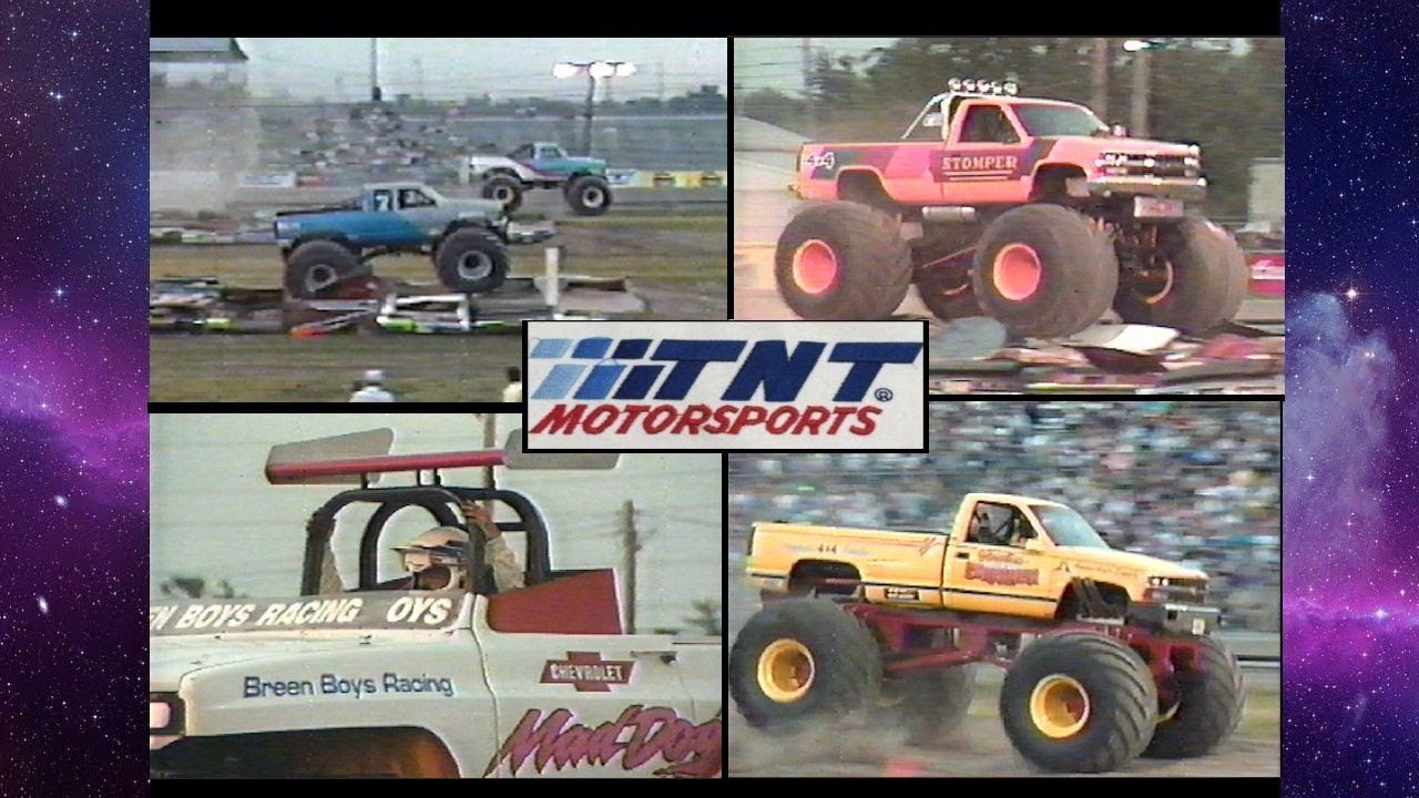 1989 TNT MONSTER TRUCKS, BOWLING GREEN OHIO! TNN TRUCKS & TRACTOR POWER ...