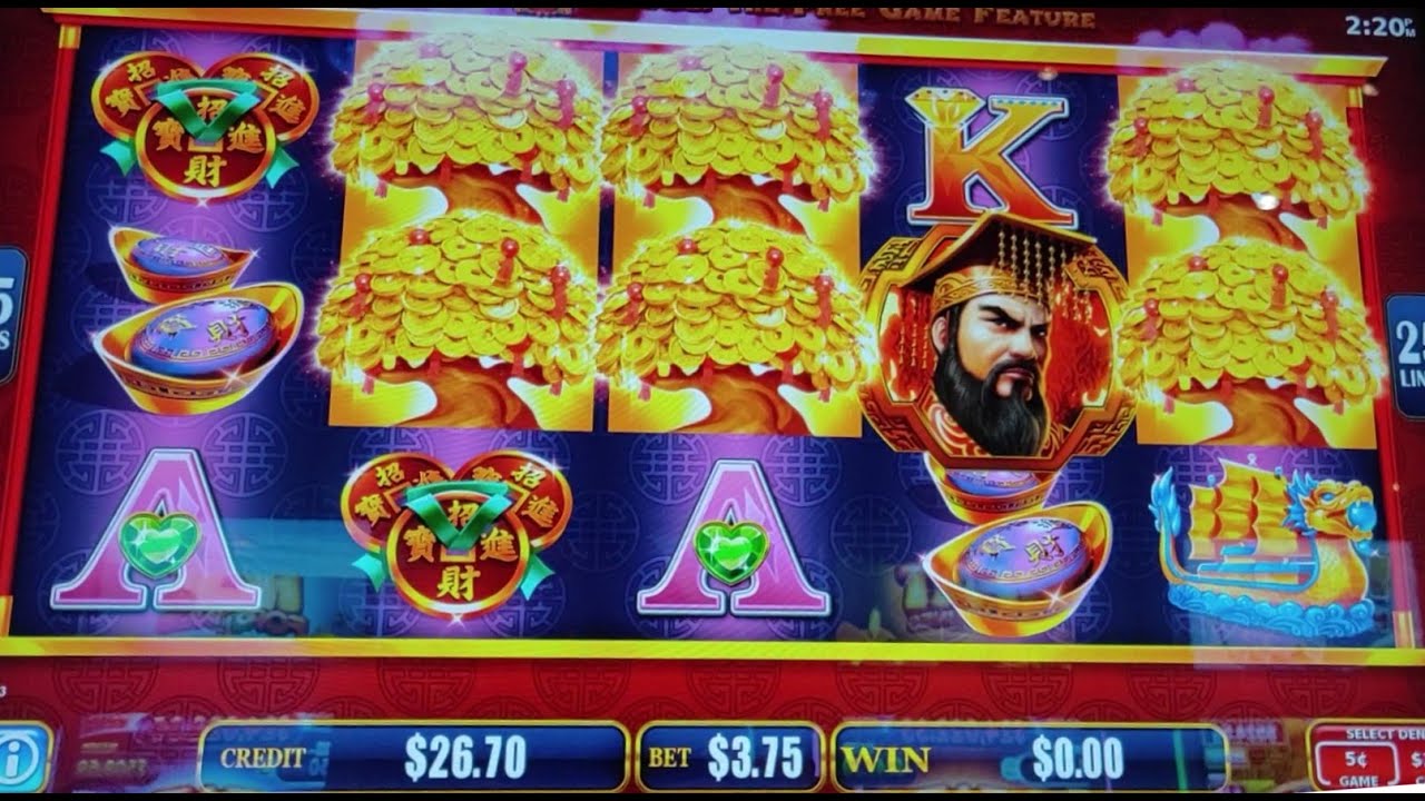 $2.5/3.75 bet golden strike slots - YouTube