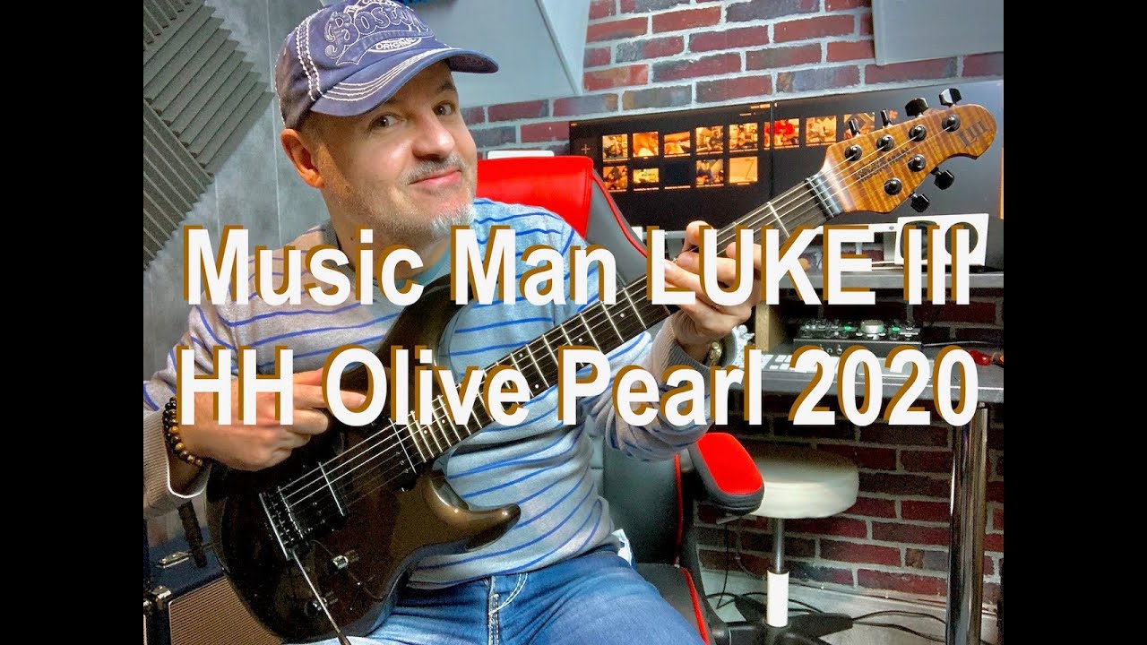MUSIC MAN LUKE III 2020 HH OLIVE PEARL - PREMIÈRE RENCONTRE - YouTube
